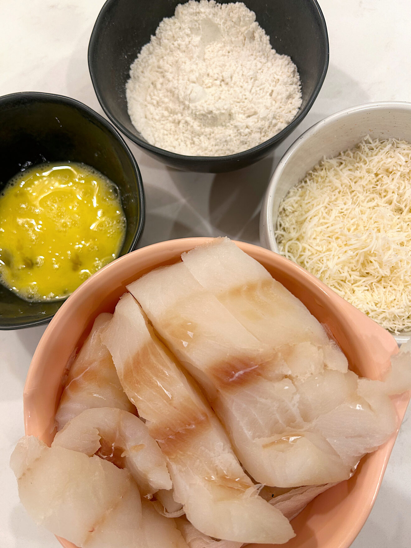 Crispy Coconut Crusted fish tacos with fresh mango salsa - cm barndominium