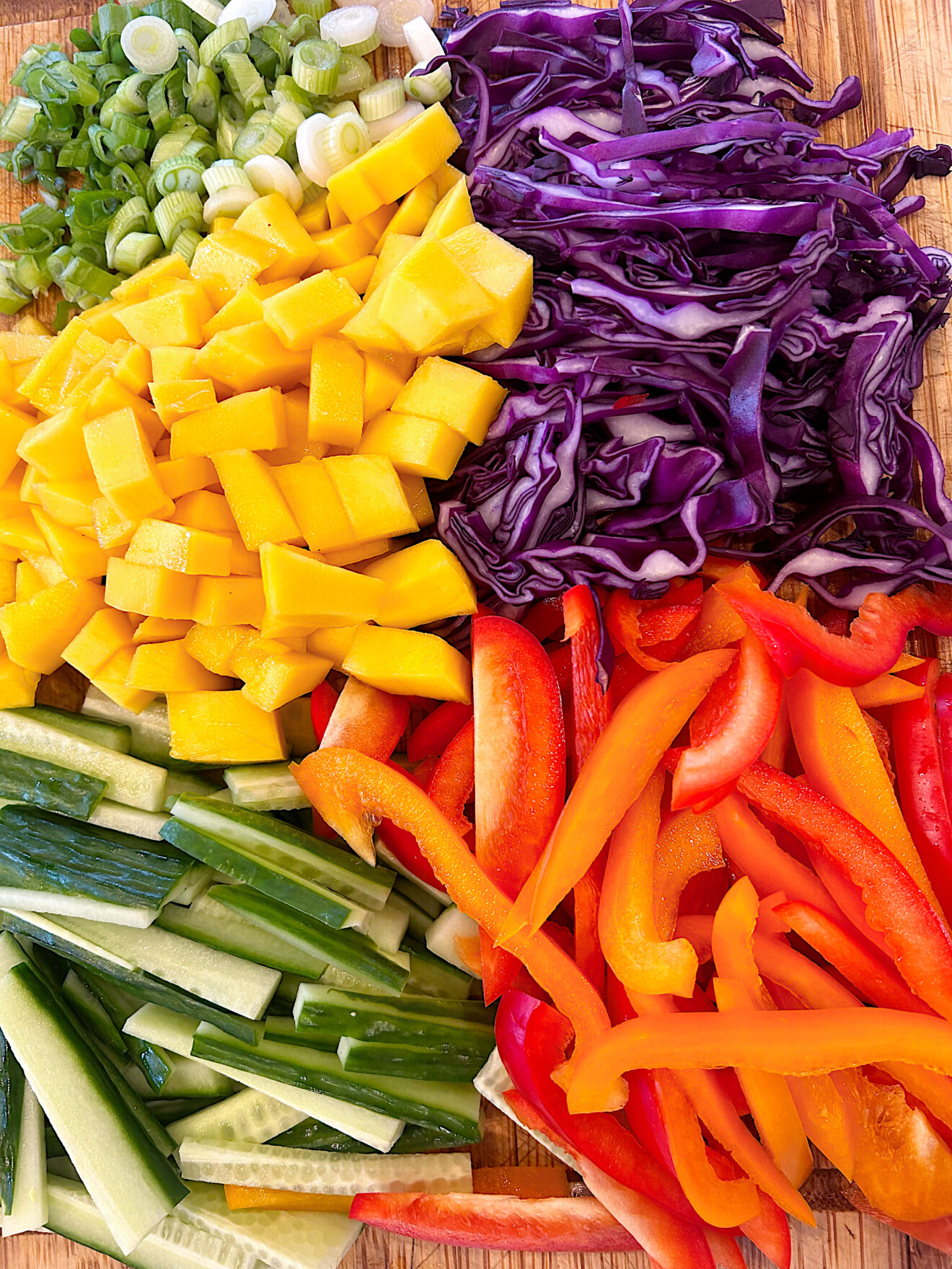 Healthy Sesame Mango Noodle Salad - cm barndominium