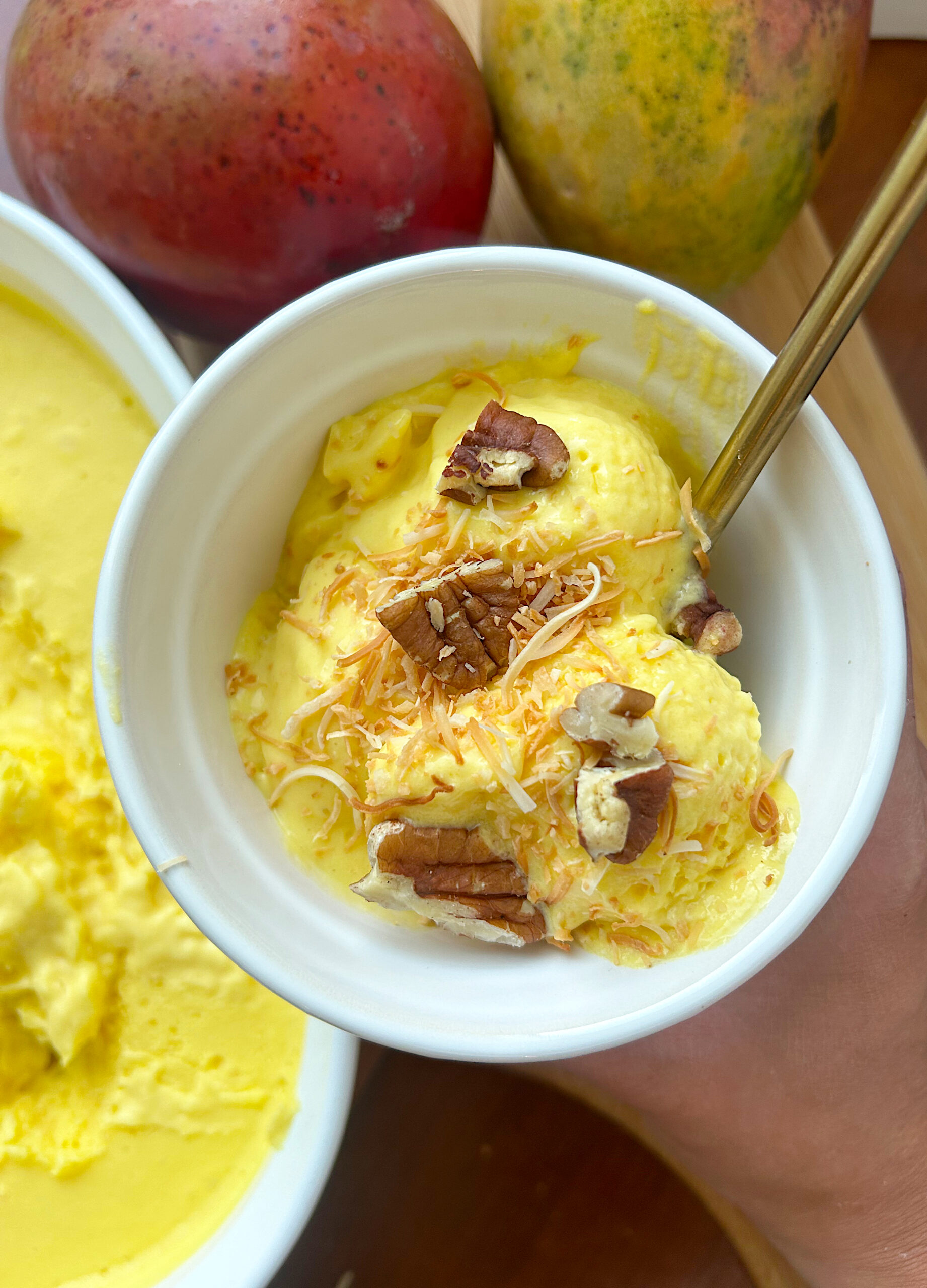 4 Ingredient Healthy Mango Ice Cream - cm barndominium